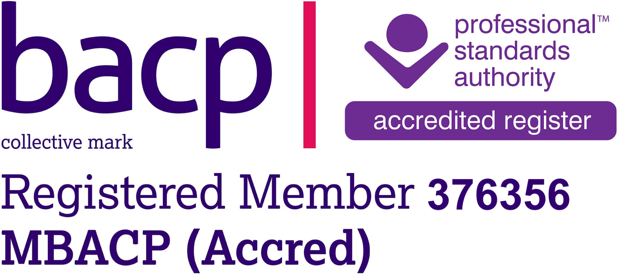 BACP logo - Counselling Care